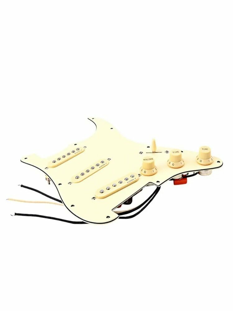 Звукосниматели Alnico V с предустановленной накладкой SSS Pickguard для страт-гитары