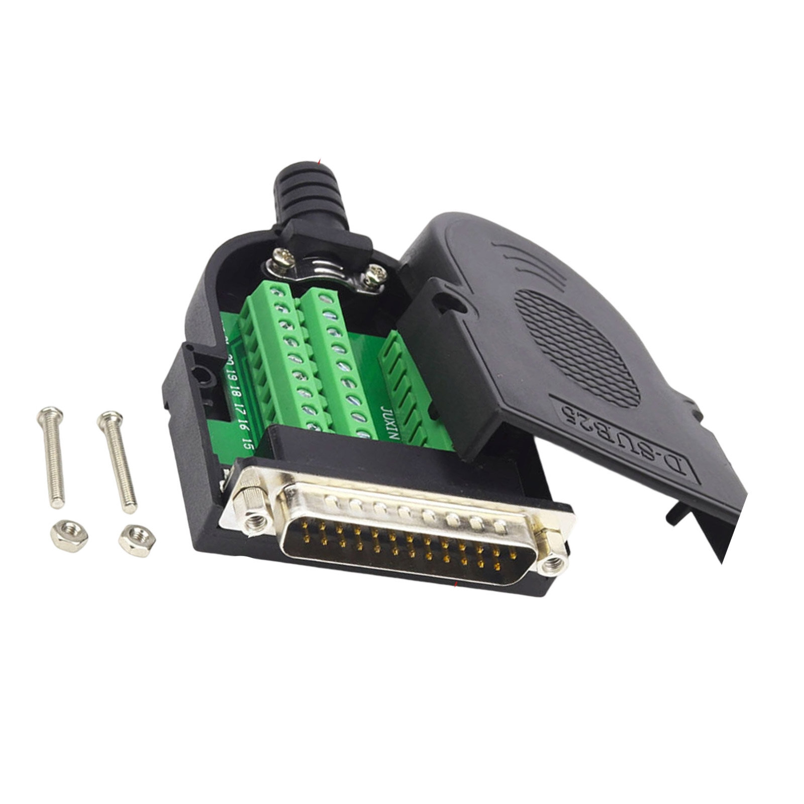 Адаптер DB25 Расфокусировочный модуль D-SUB 25pin Мужской/Женский RS232