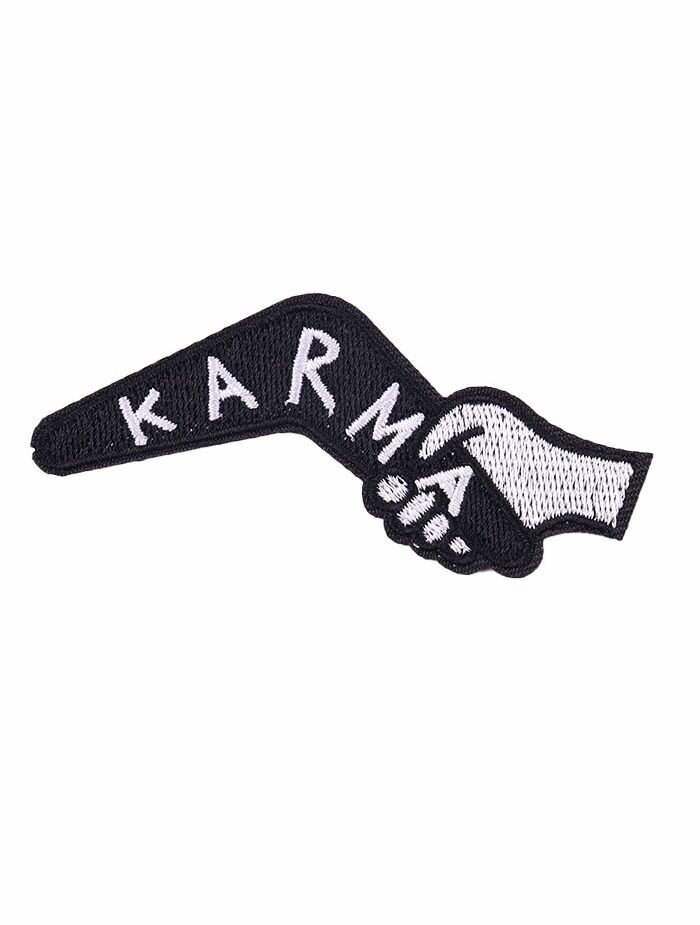 Термонашивка karma нашивка