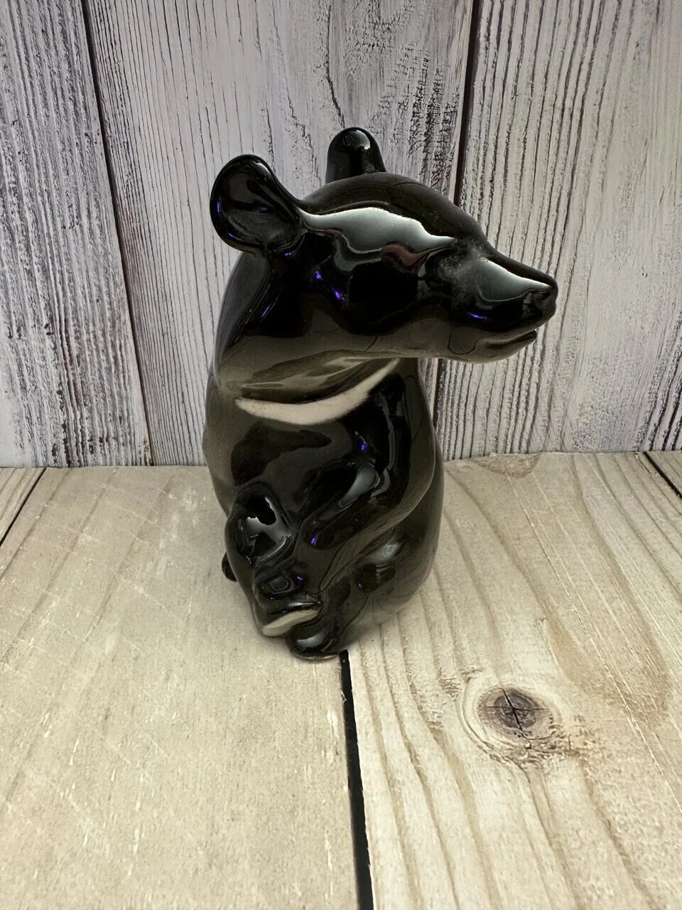 Статуэтка Мишка Косолапый Лфз 1960 годы великолепный