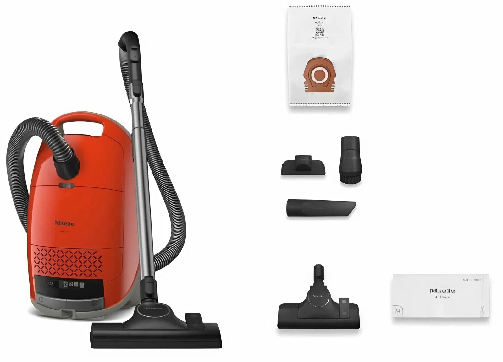 Пылесос Miele Guard M1 PowerLine SVWF0 Terra Red, сухая уборка, мешок 4.5 л, 890 Вт