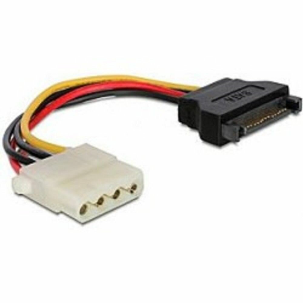 Кабель питания SATA Cablexpert 15см, sata 15pin/molex 4pin, пакет (CC-SATA-PS-M)