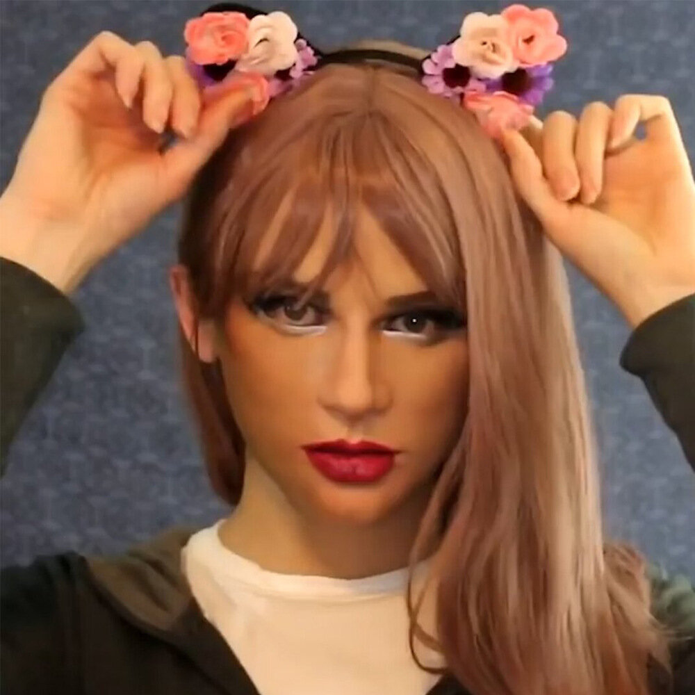 Кросс-бордерная имитация маски латекса для дедушки и бабушки, Хэллоуин, голова старика, ужас, смешной парик, головной убор, реквизит