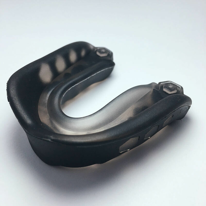 Тхэквондо Санда Боевые искусства Бокс Спортивный капа для взрослых Односторонняя двухцветная капа Защитный чехол для зубов с коробкой