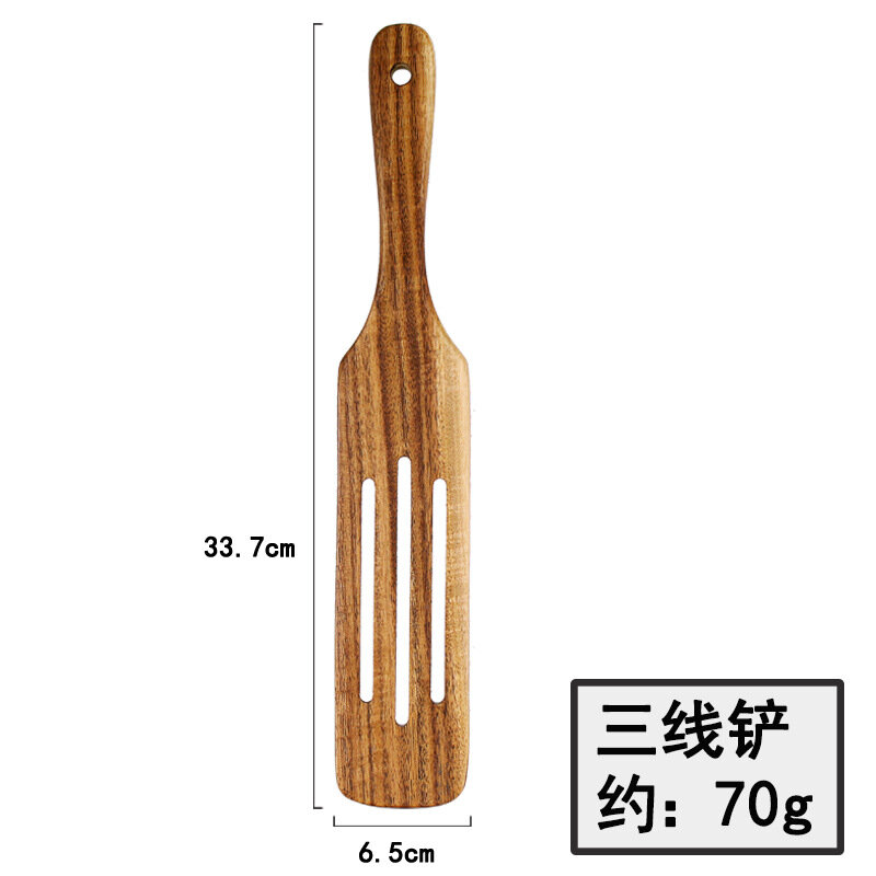 Лопатка для приготовления салата из дерева акации, перемешивается, лопаточка для жареного стейка, соуса, трансграничная