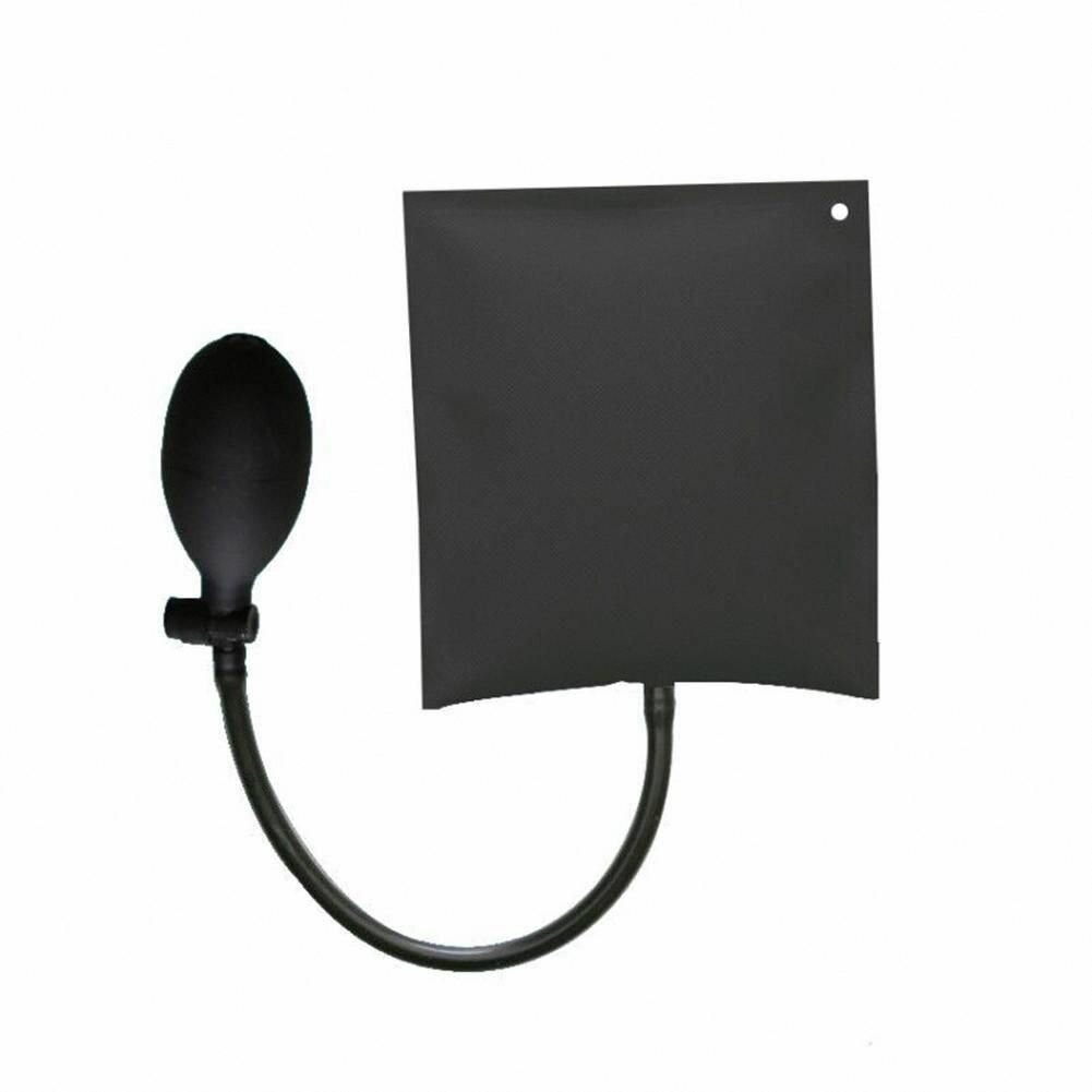 Надувная подушка для установки автомобиля, черная сумка с воздушным насосом, клиновидная подушка, ручной инструмент