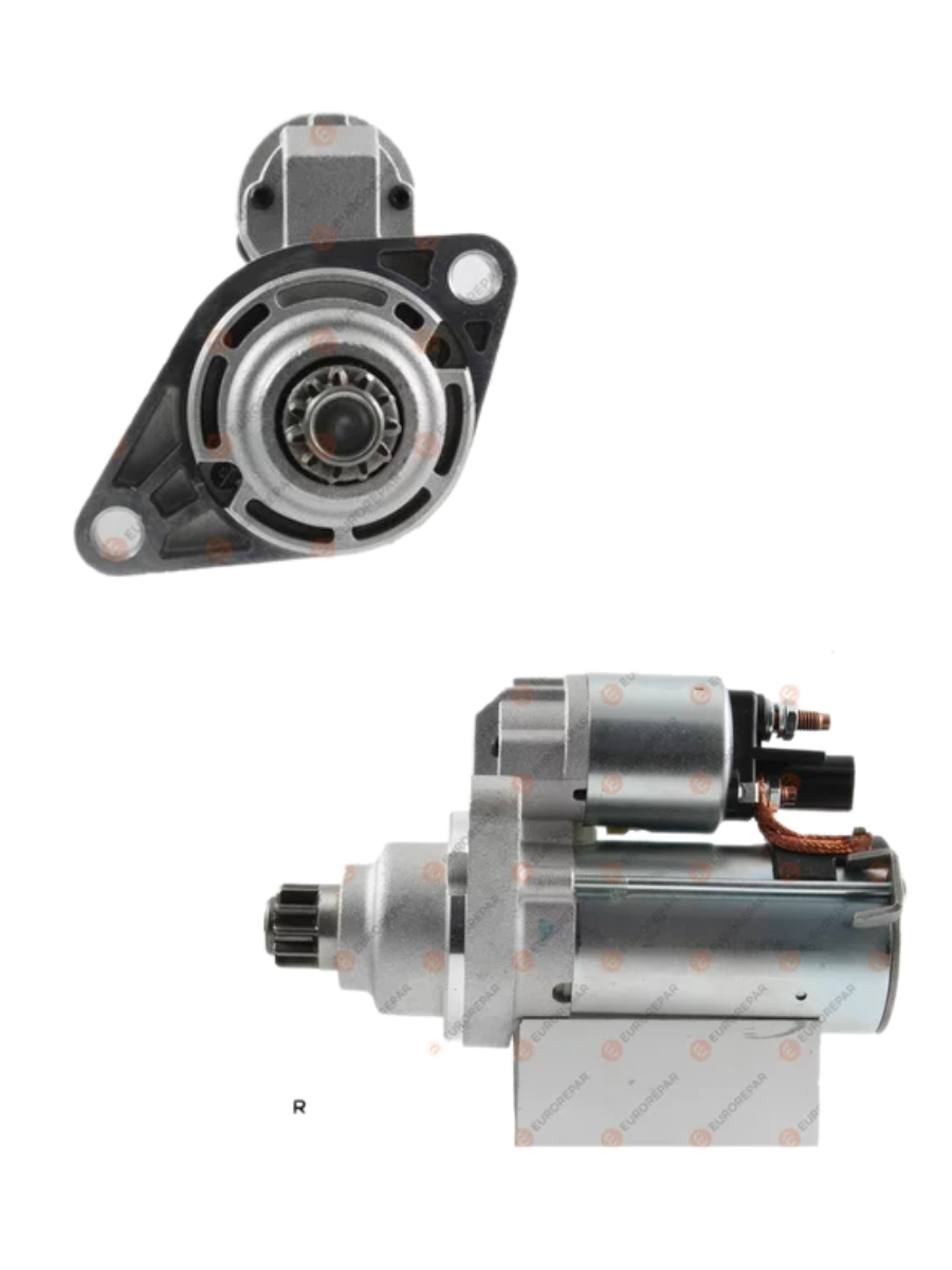 Стартер Octavia 00-20/Rapid 12-/Golf 08-19/Jetta 05-/Passat 80-/Polo 09-22/Roomster 06-10 EUROREPAR арт. 1648219180