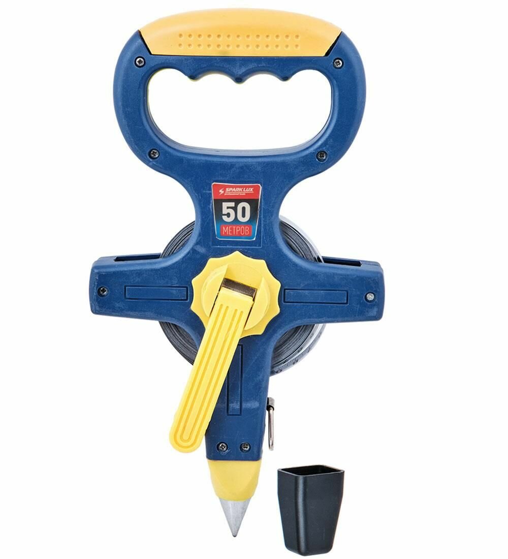 Геодезическая металлическая мерная лента 50м A2172544 Инструменты