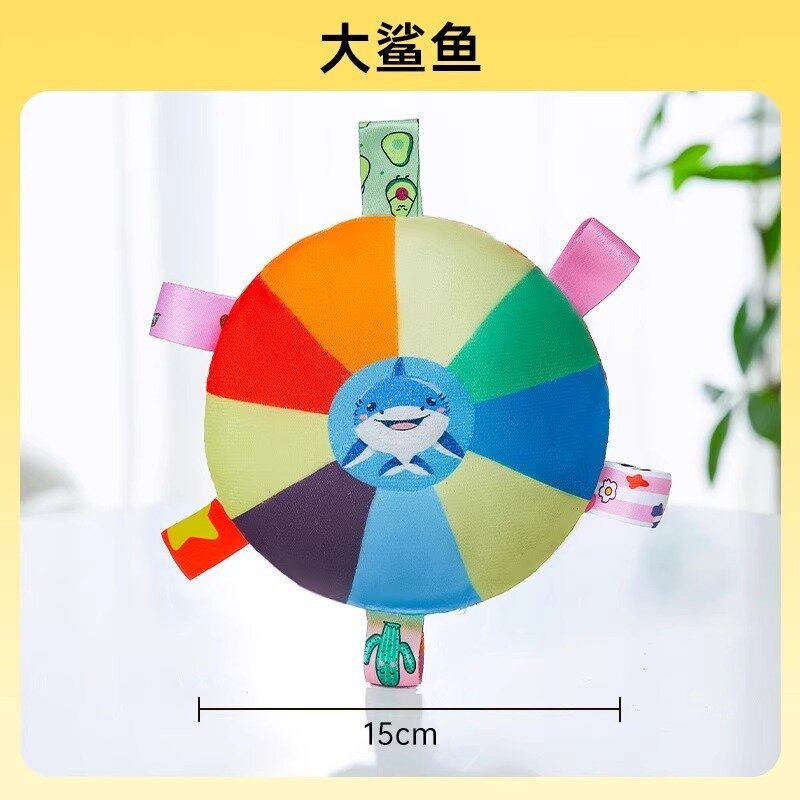 Плюшевый звуковой летающий диск для собак - 50г прочная игрушка для самостоятельного развлечения Цвет：Одиночный набор: