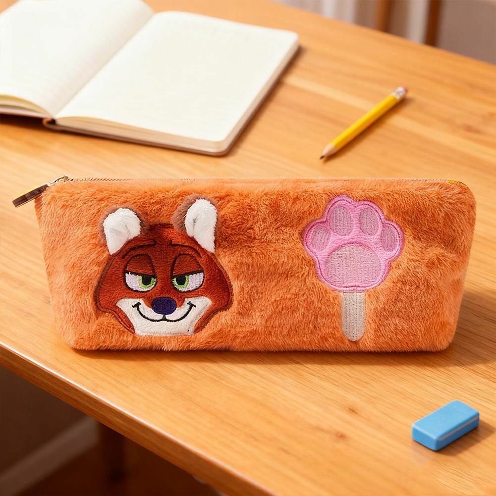 Zootopia Мягкий пенал-игрушка: Джуди, Ник, Офицер Когтев, Флеш