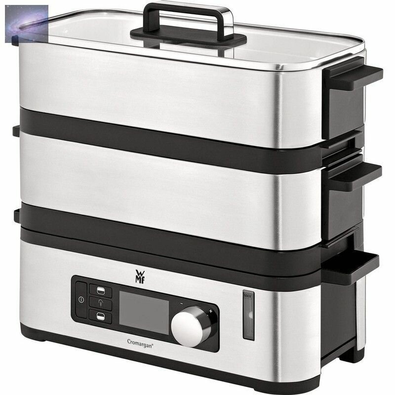 Пароварка электрическая WMF Пароварка KITCHENminis, серебристый