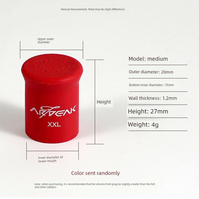 Силиконовый дышащий колпачок для удилища, защитный чехол для удилища, фиксирующее кольцо, ограничитель для удилища,