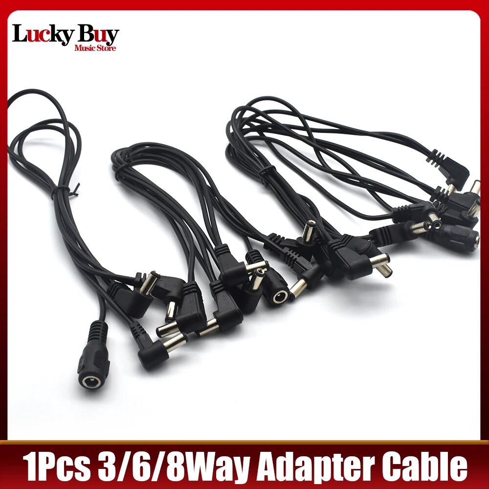 Кабель питания для гитарных педалей IFUNPLAY 3/6/8-way 1 to 3 Cable