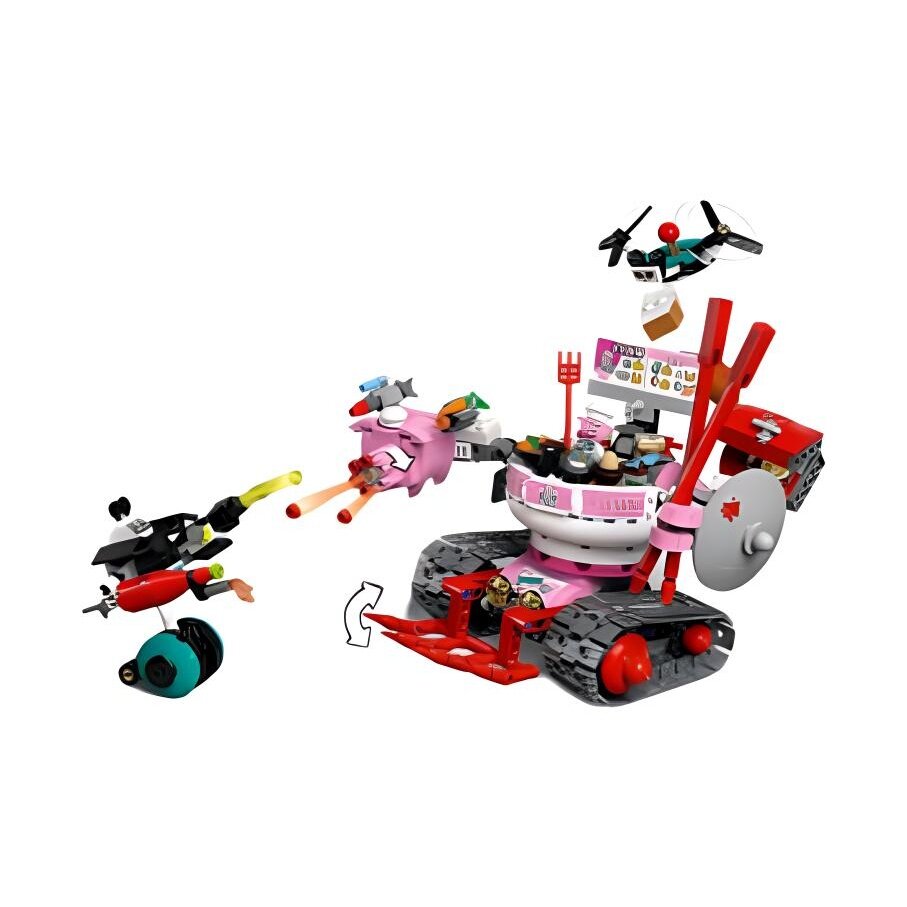 LEGO Little Monkey King Collection Мастер Zhu'H Gourmet Gravity Модели танков Пластиковые конструкторы 66 деталей 80026