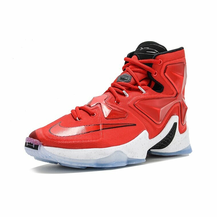 Кроссовки NIKE Lebron 13, размер EU 46 стопа (30CM), красный — фото 1