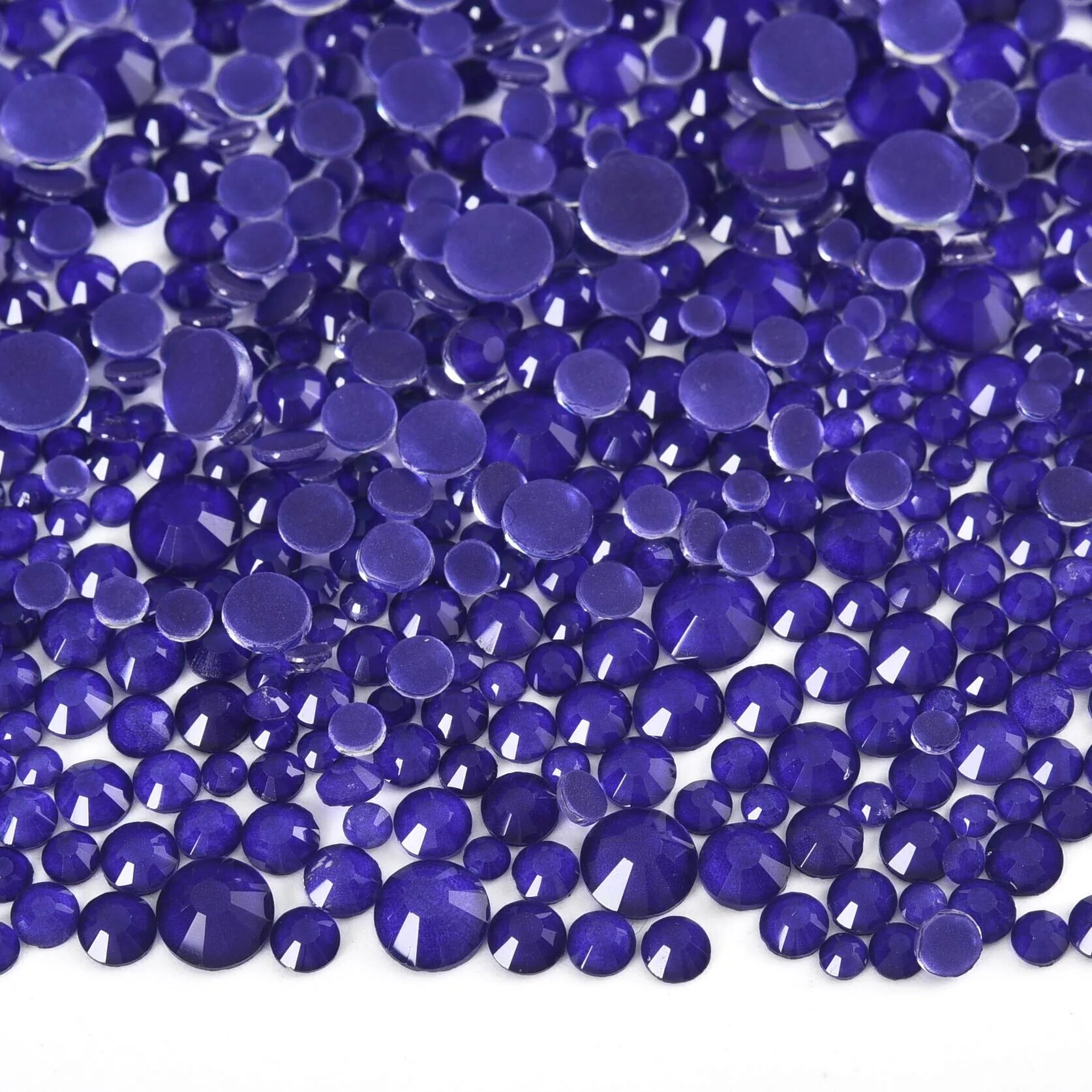 Oleeya Mix SS6-SS20 Люкс Фиолетовые Стразы Фиолетовый, Gentian Violet Neon