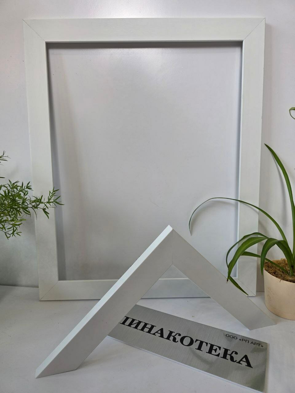 Багетная рама для картины (подрамника) 25х60 см (внутренний размер)