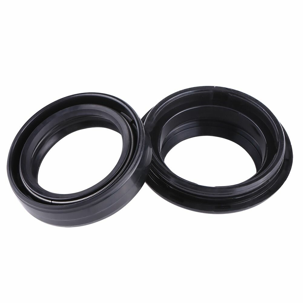 Комплект сальника и пыльника для вилки мотоцикла 43мм (2шт) высокого качества