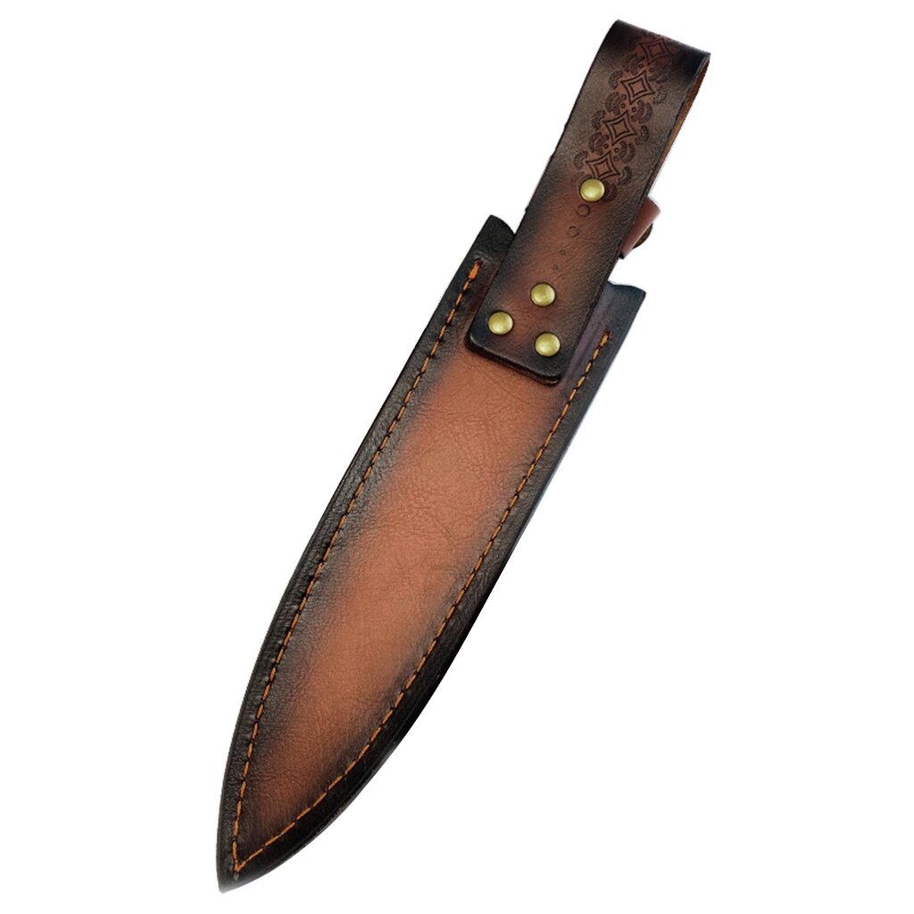 Ножны для набора ножей из воловьей кожи