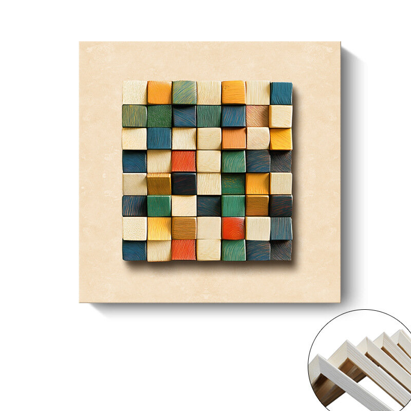 Кросс-бордерная картина с изображением дофамина для детской комнаты, спальни, современная минималистичная картина для