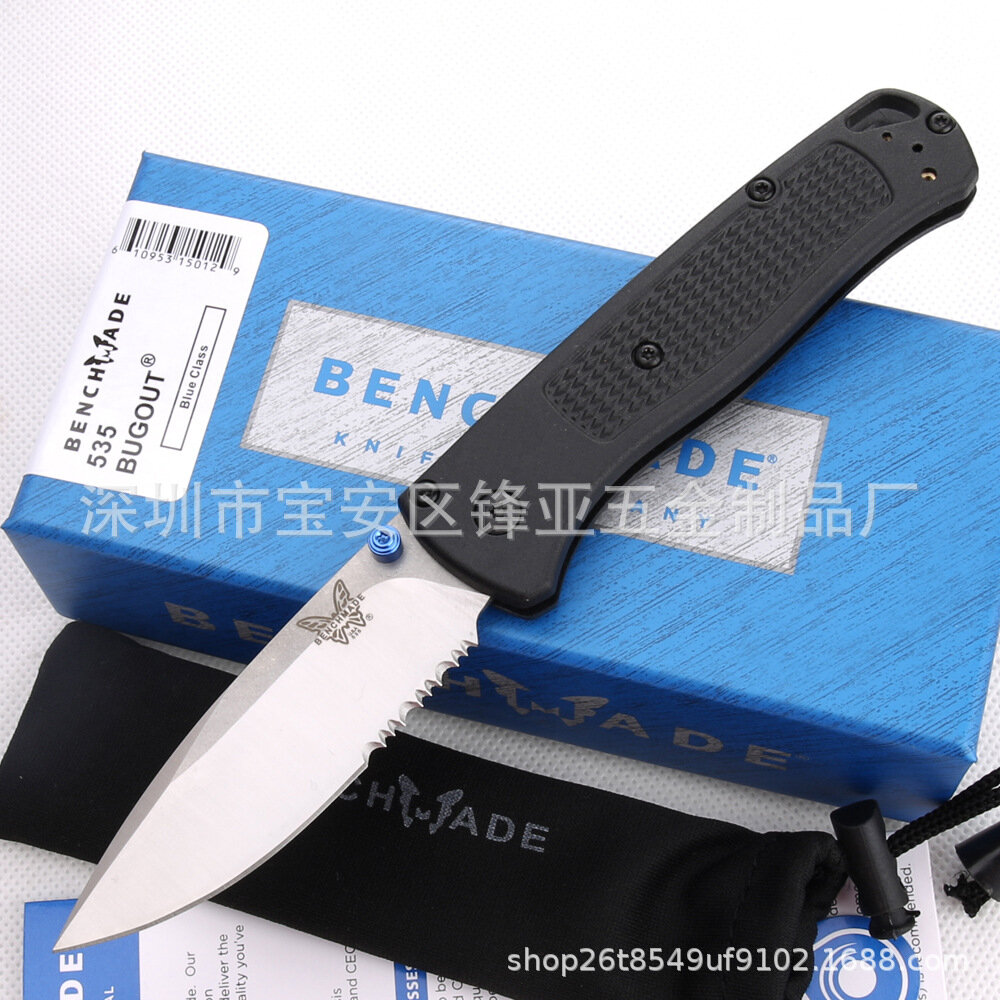 Нож Benchmade Butterfly -434.999999999% off CNC с высокой твердостью, острый BM535, складной портативный карманный нож для кемпинга на открытом воздухе