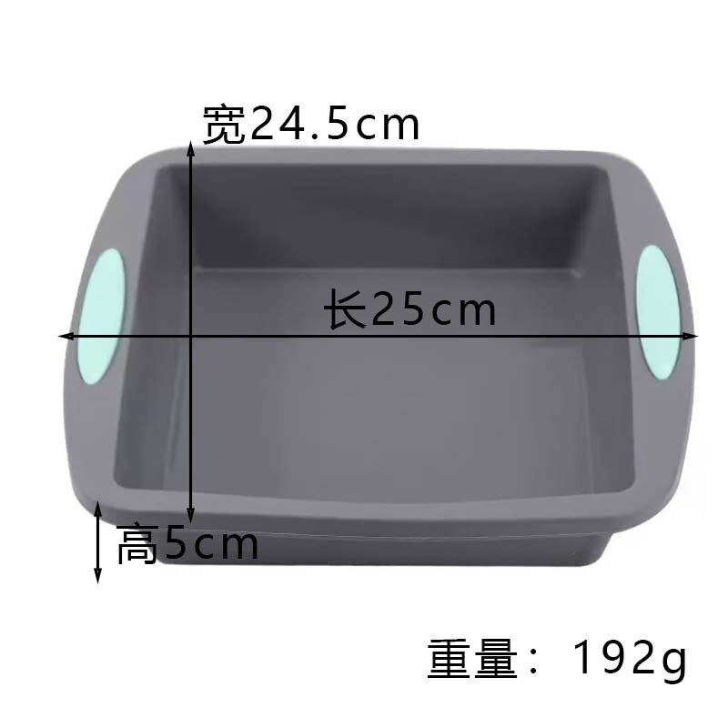 Силиконовая форма для торта Amazon, устойчивая к высоким температурам, легко снимается, форма для шифоновых тортов, тостов, печенья, маффинов, кросс-бордер