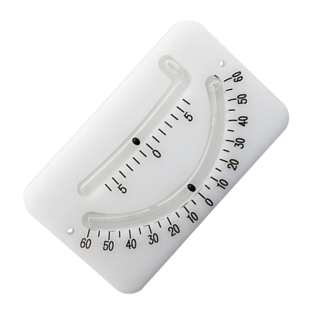 Корабельный пузырьковый инклинометр, 153 мм белый двухтрубный стальной шариковый пузырь с белой оболочкой