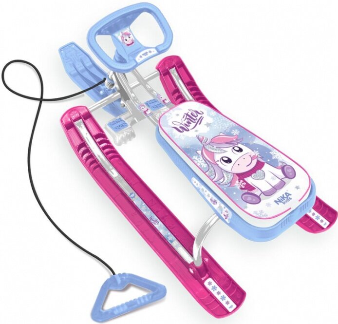 Снегокат Nika тимка Спорт с единорогом TC4-1M/ER