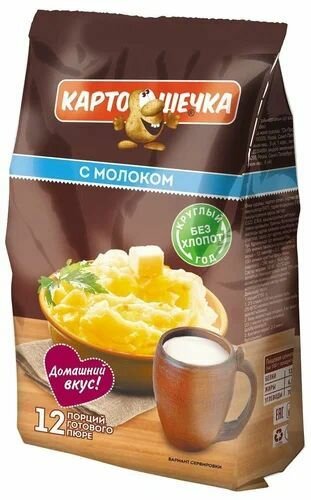 Картошечка Пюре картофельное 320гр.*4шт.