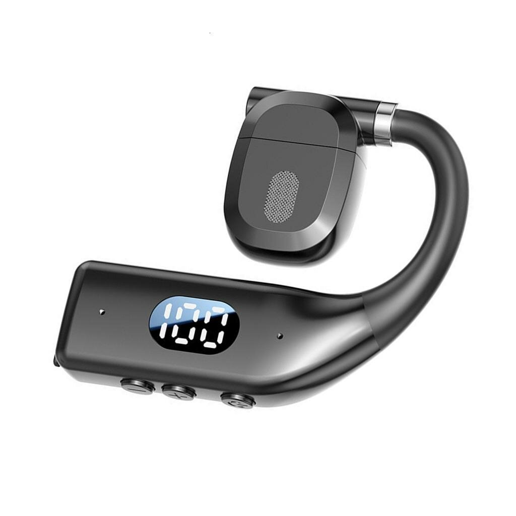 Беспроводные наушники с LED-дисплеем