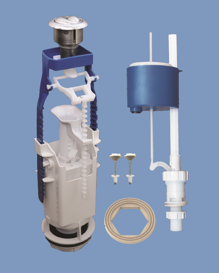 Арматура для сливного бачка уклад А 77.55M.14.1H нижний подвод