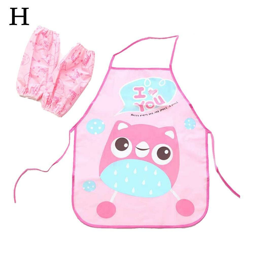 Детский школьный комплект фартуков, подходит для детей 3-7 лет.