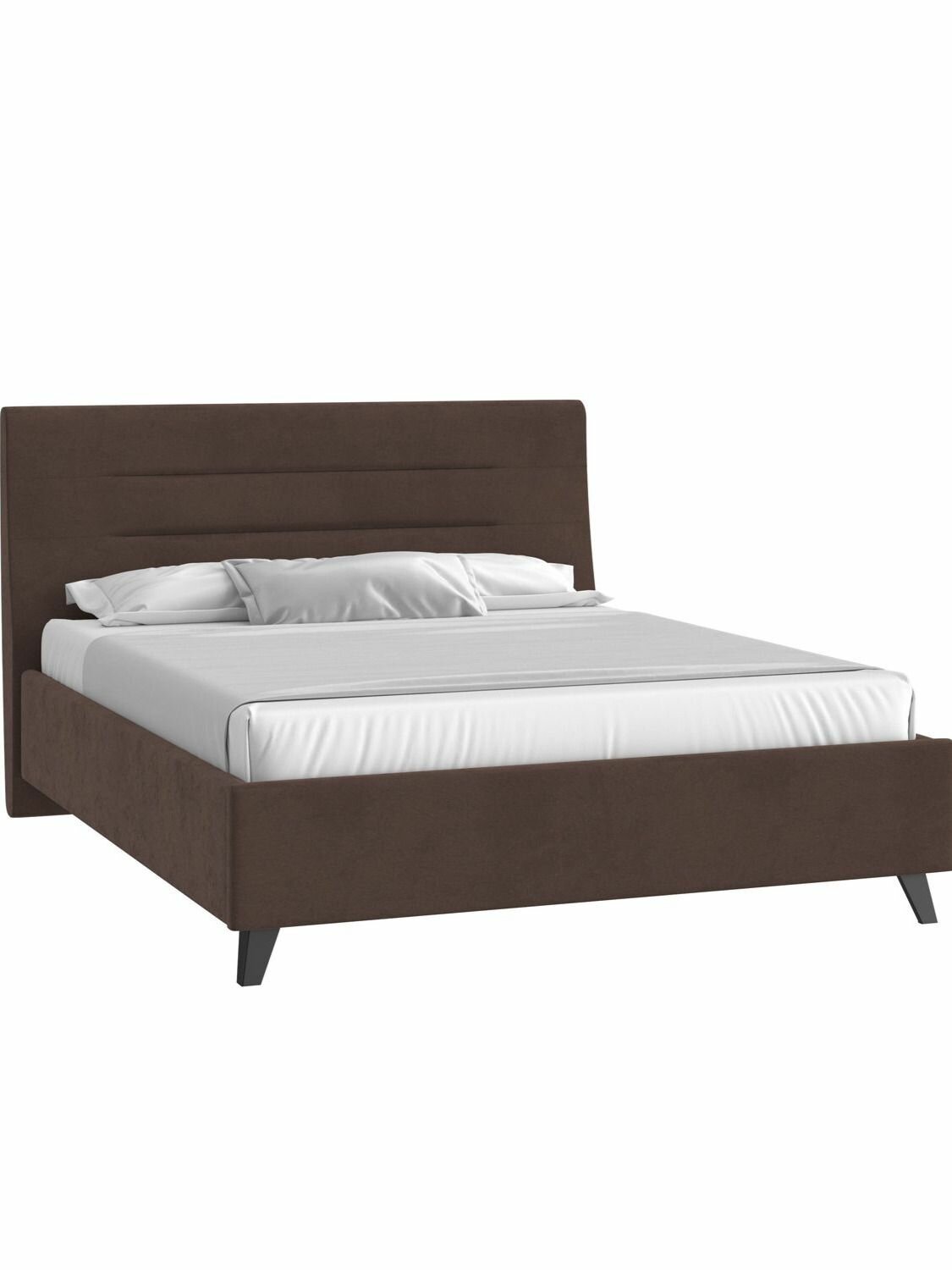 Кровать "веста" в ткани микровелюр с подъемным механизмом