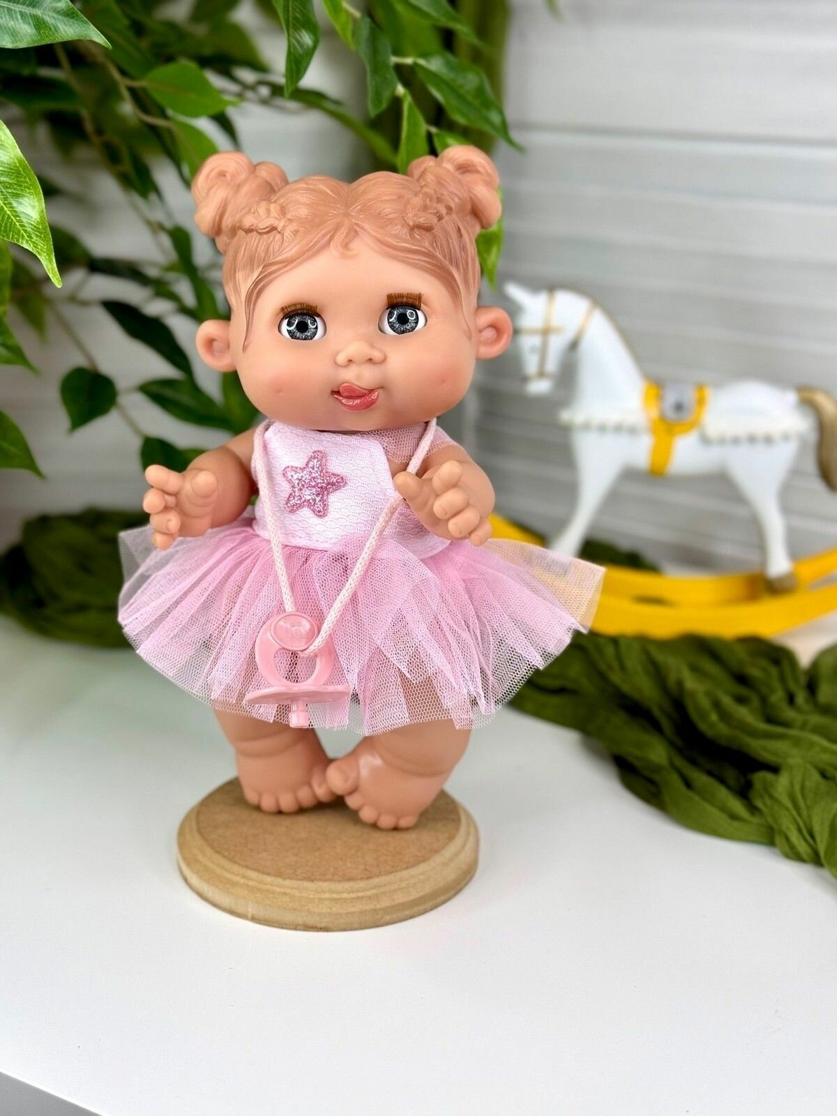 Кукла пупс для девочки 26 см Пепоте с закрывающими глазками (N0300)