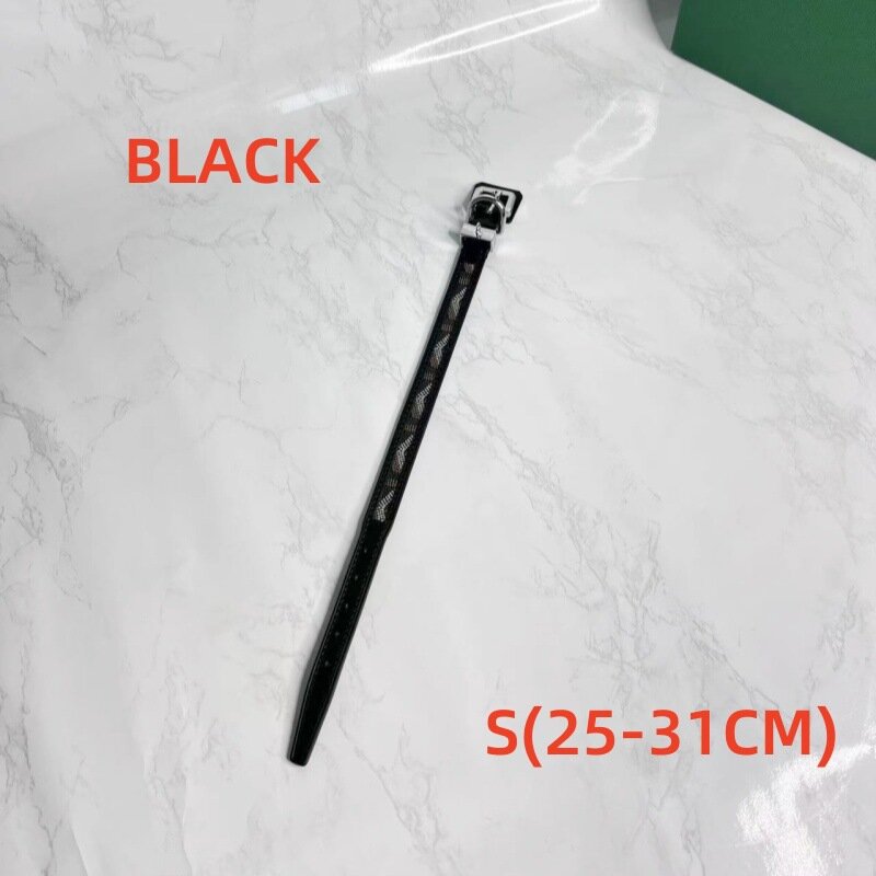 Ошейник для собак из кожи PetCollar, маленький и средний, товары для домашних животных Goyard, ошейник для кошек и французских бульдогов, маленький