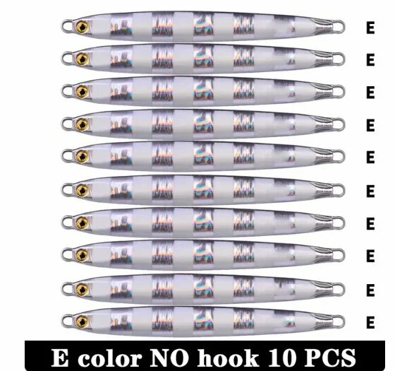 Приманки PRO BEROS E color No Hook 10 шт.