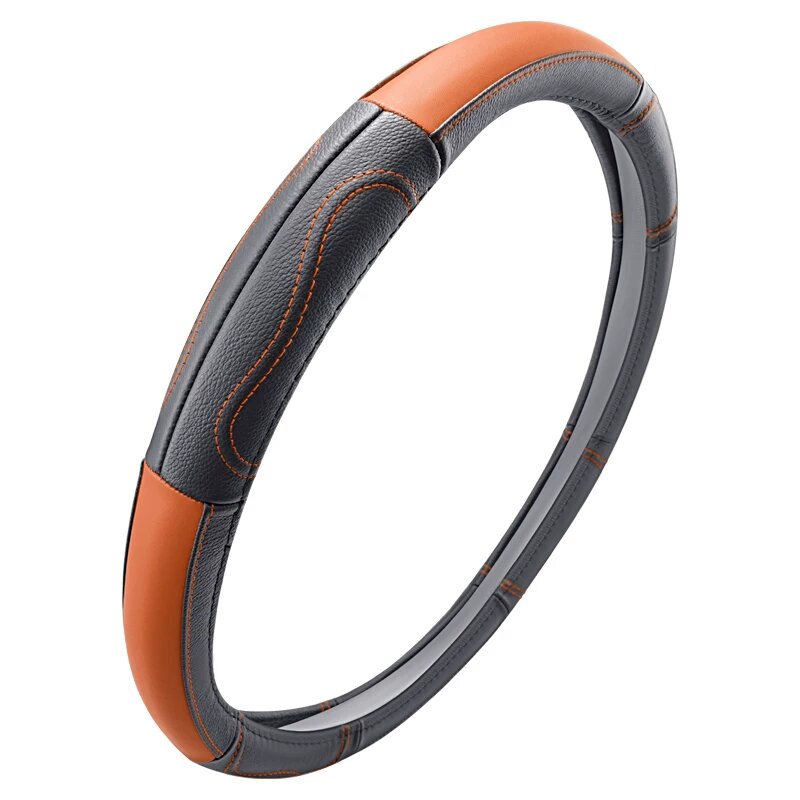 Подходит для тягачей GAC Hino 700 премиум-серии, большегрузных автомобилей, чехол на руль 45 см, универсальный кожаный