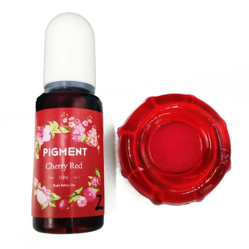 Жидкий пигмент для алкогольных чернил и смолы, Вишнево - красный