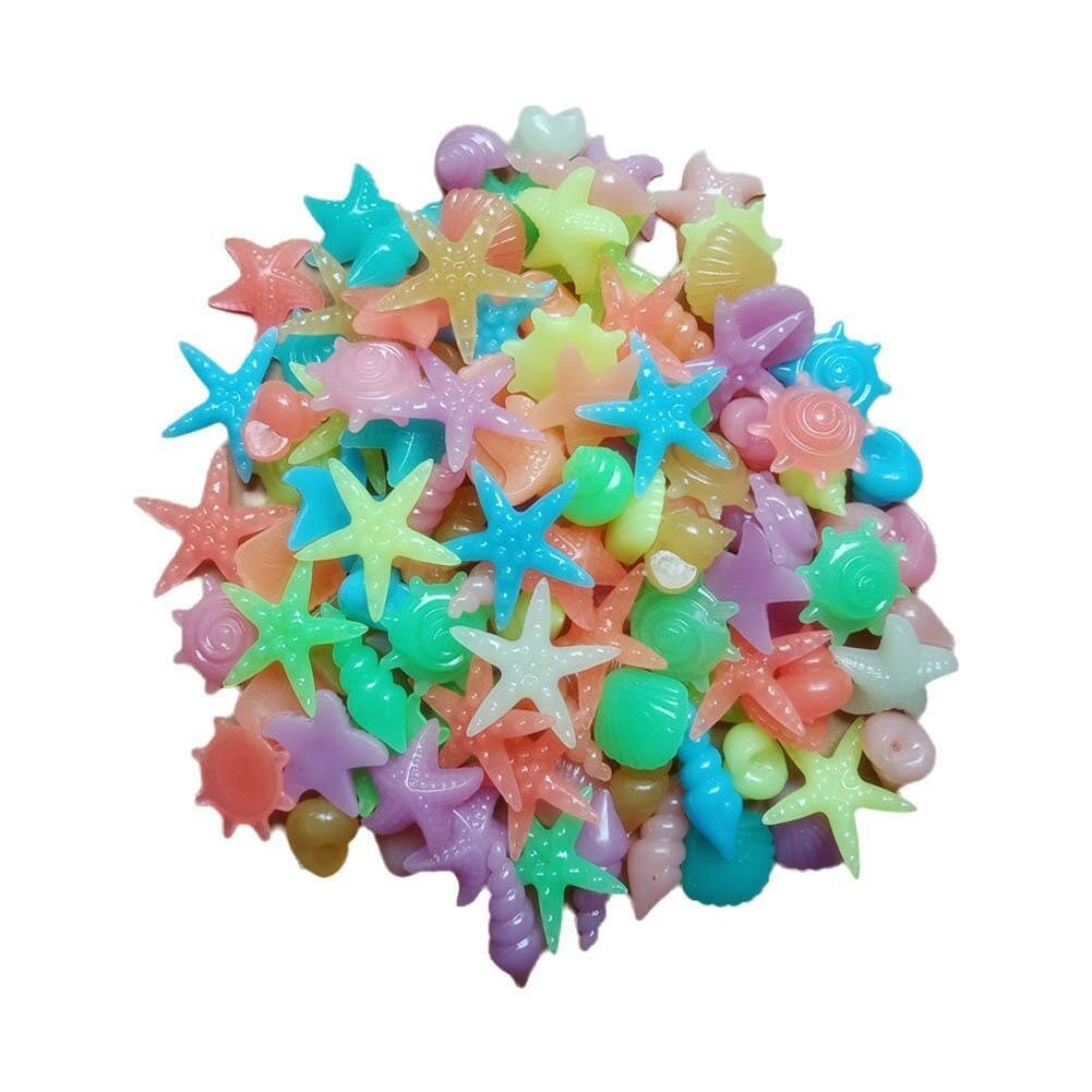 Светящиеся камни для сада, дорожек, растений и аквариумов, люминесцентные декоративные гальки для ночного света