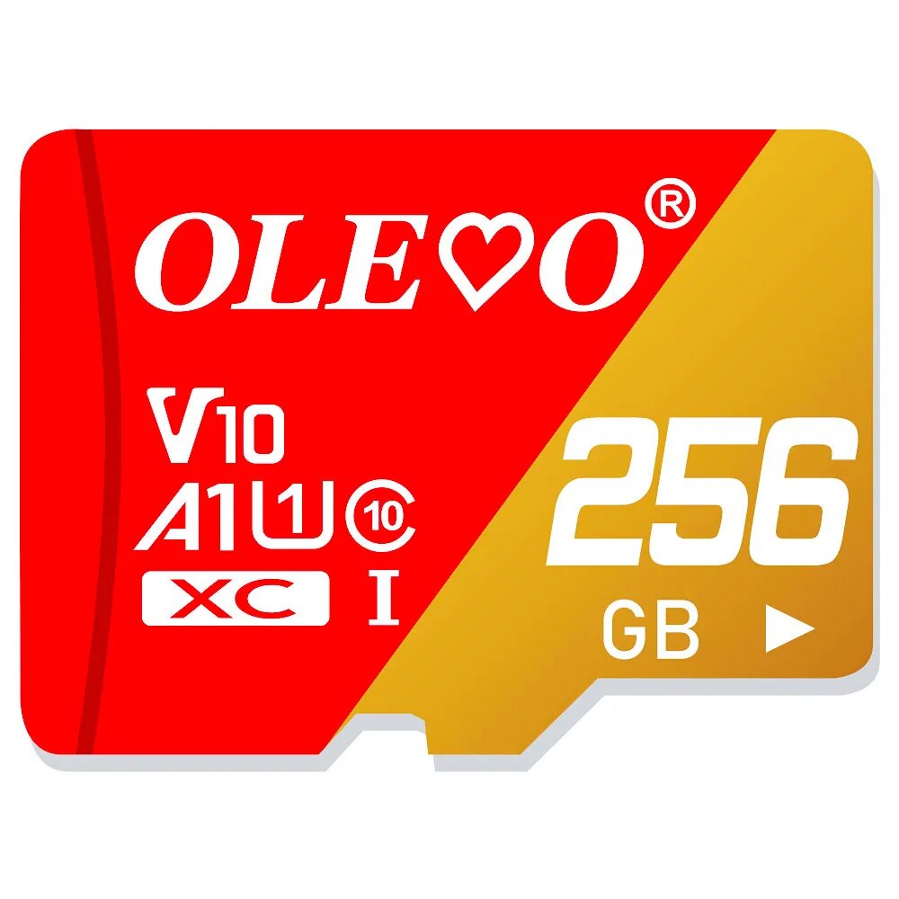 OLEVO карта памяти microSD EVO+ Class 10 256GB