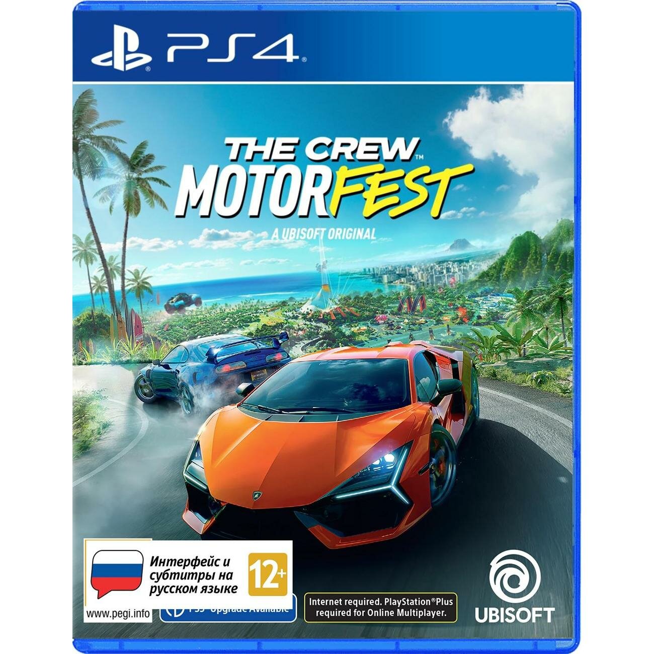 The Crew MotorFest (русские субтитры) ( Игра на диске ) (PS4)