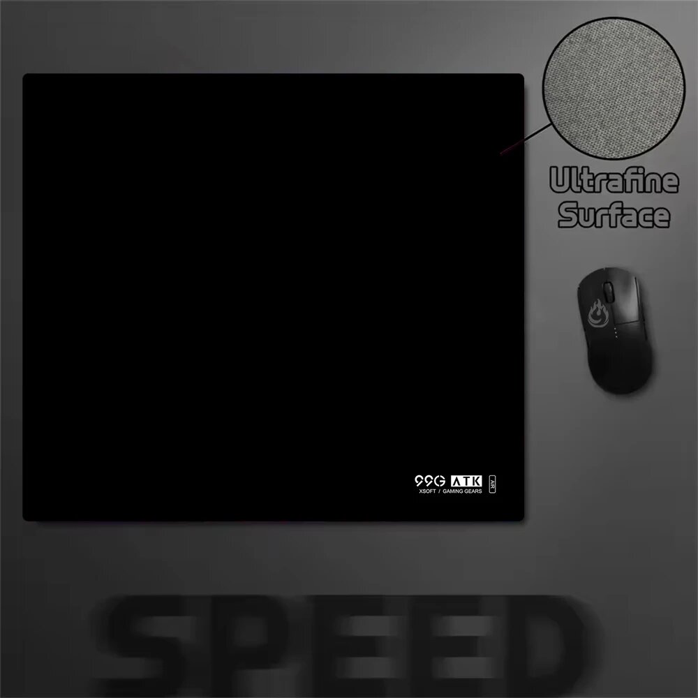 Mairuige ATK 99G AIR XSoft игровой коврик для мыши Черный, 490X420X4mm-XL, 99G AIR-Black