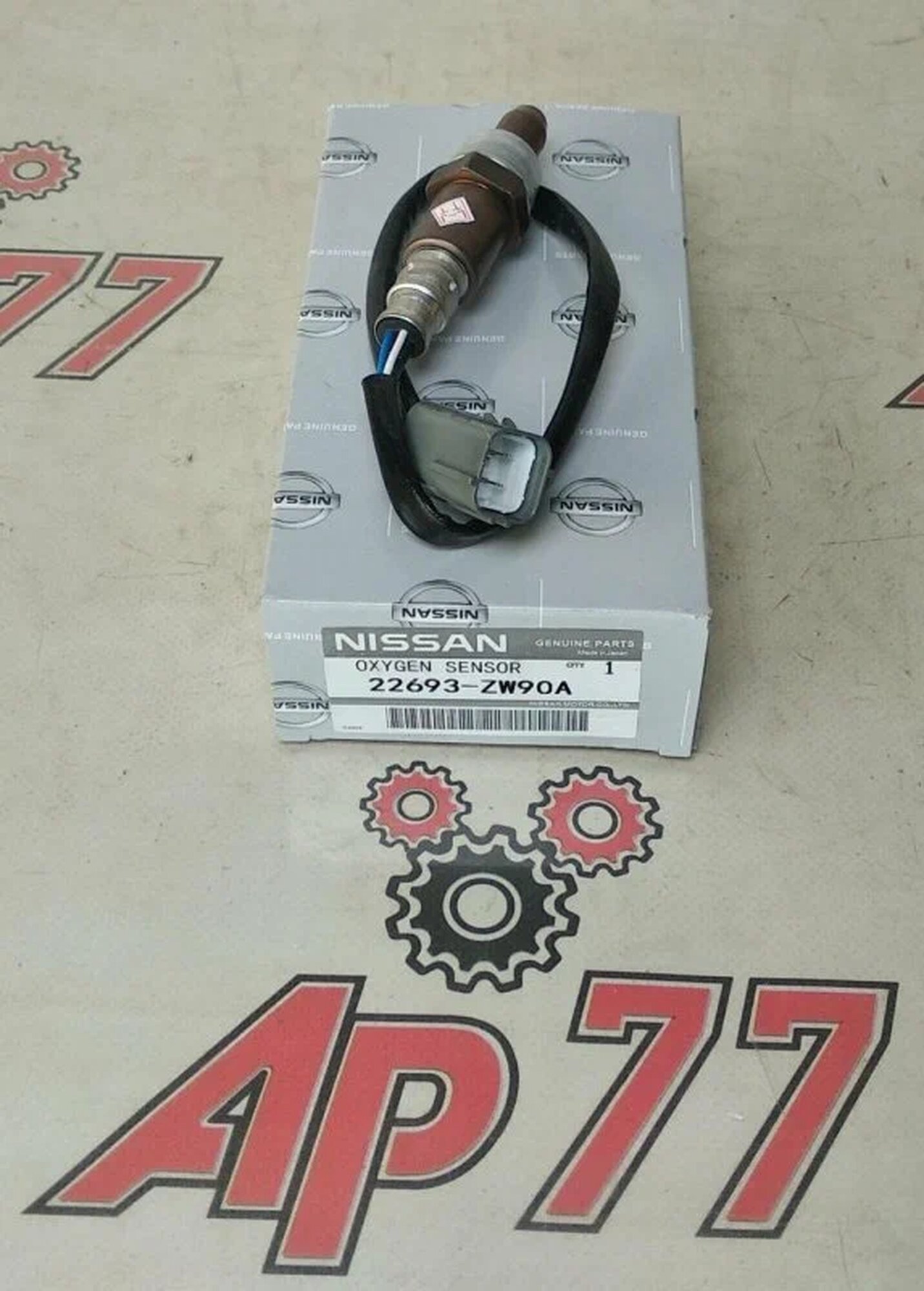 Датчик кислорода (лямбда-зонд) Nissan Nv200 HR16DE 22693ZW90A, 1 шт.