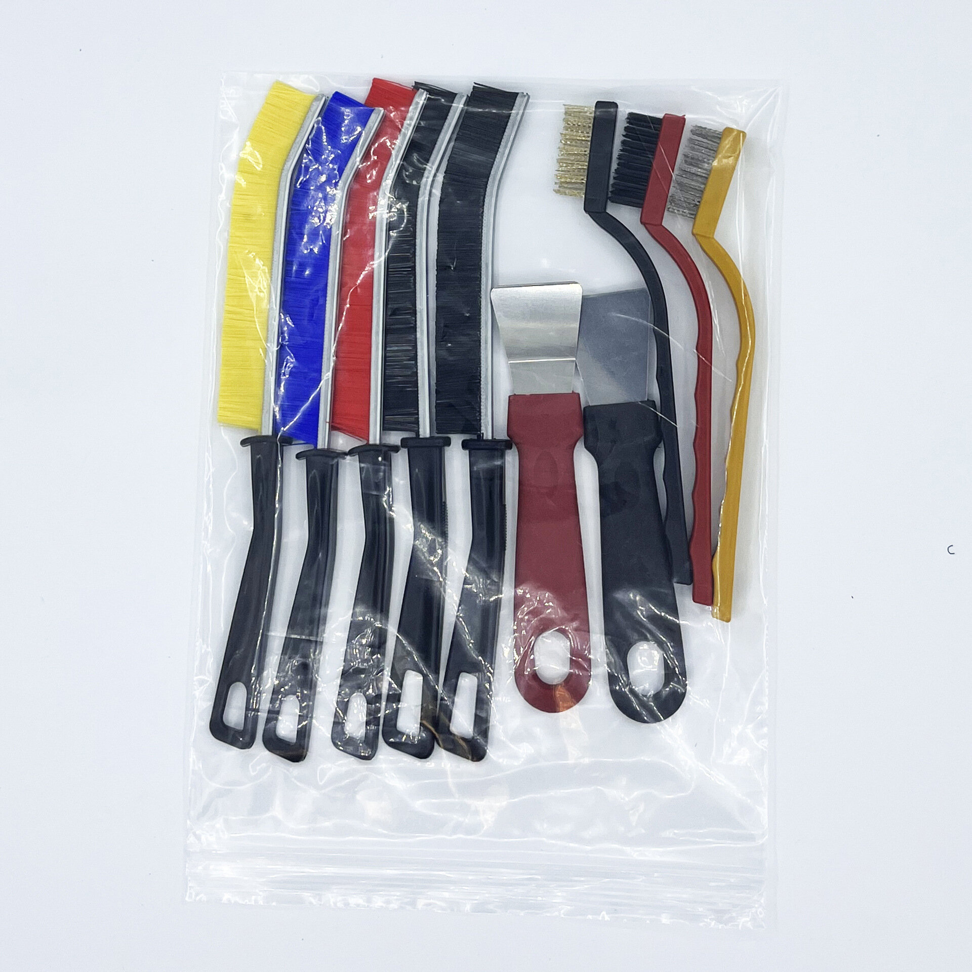 10-предметный набор для уборки, длинная щетка для щелей, щетка для чистки плитки, щетка для пыли, скребок