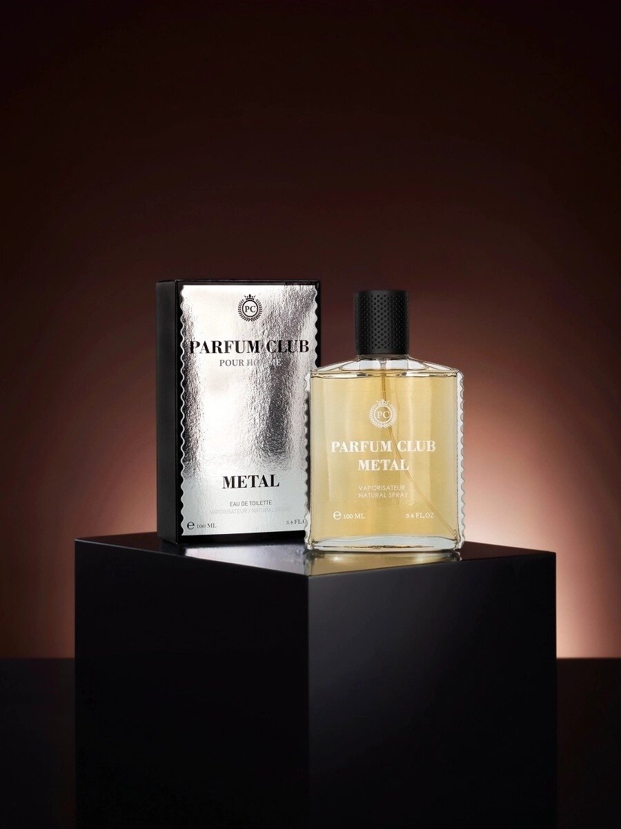 Delta parfum (Red Label). Туалетная вода мужская "Parfum Club Metal", 100 мл.