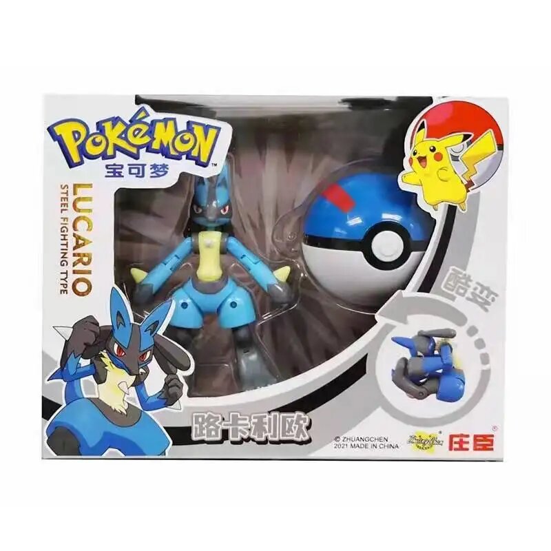 Трансформеры Покемон TAKARA TOMY Синий, 4