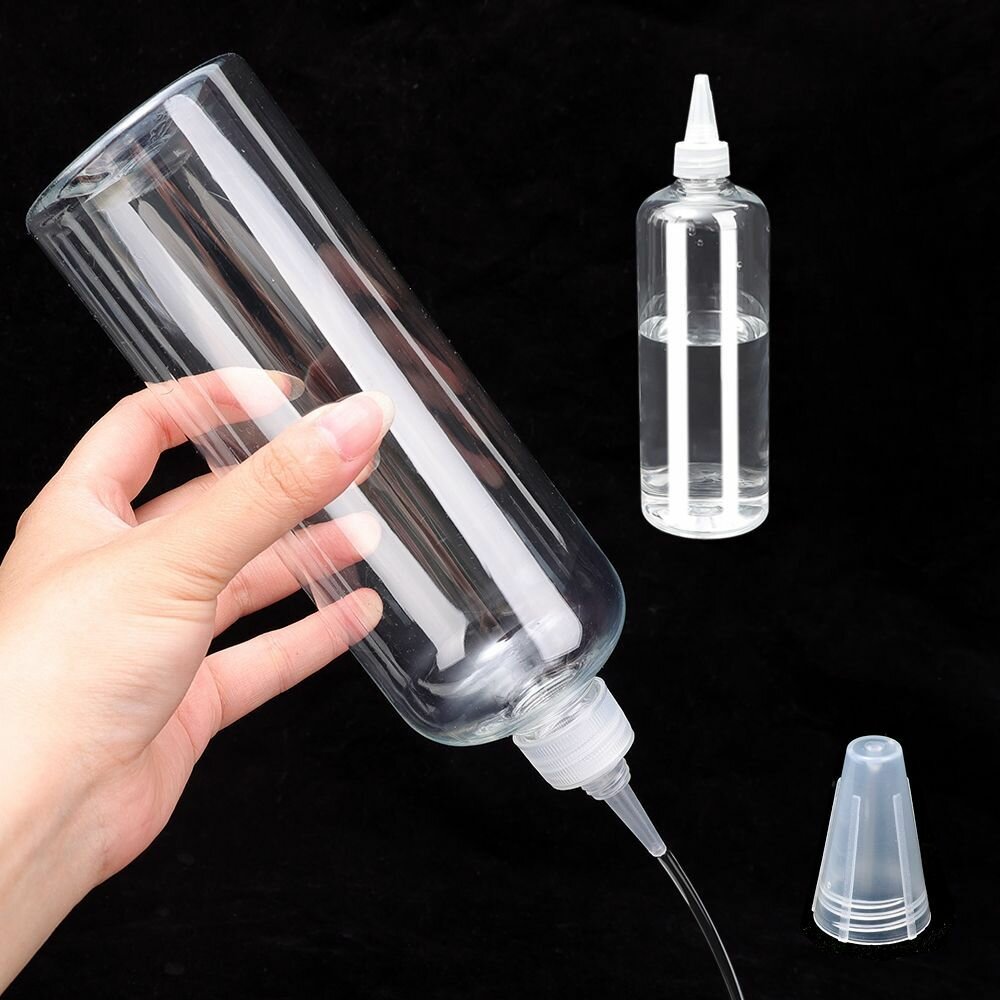 Емкость для соуса, горчицы, масла, кетчупа , бутылка с колпачком,500 мл,1штук