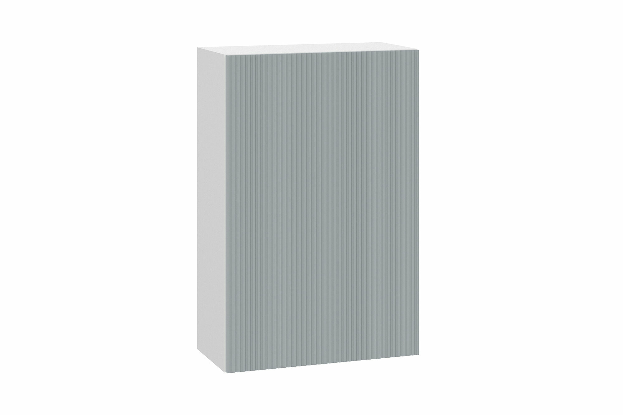 Шкаф верхний высокий Нонтон Ритея, 60x29x91 см, белый / бирюзовая гладь