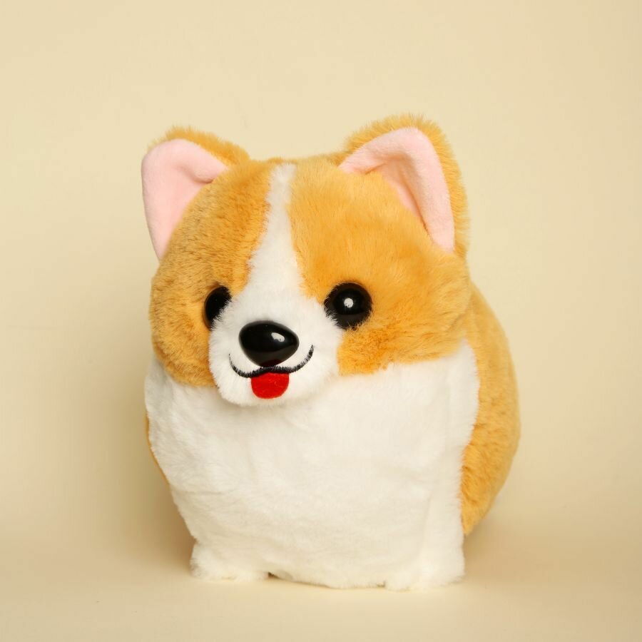 Корги игрушка мягкая/ Мягкая игрушка Собака Корги
