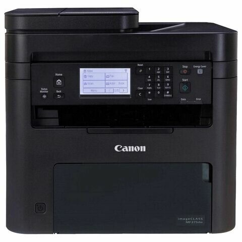 МФУ лазерное CANON i-SENSYS MF275dw 4 в 1, А4, 29 стр мин, 20000 стр мес, дуплекс, АПД, Wi-Fi, сетевая карта, 5621C001